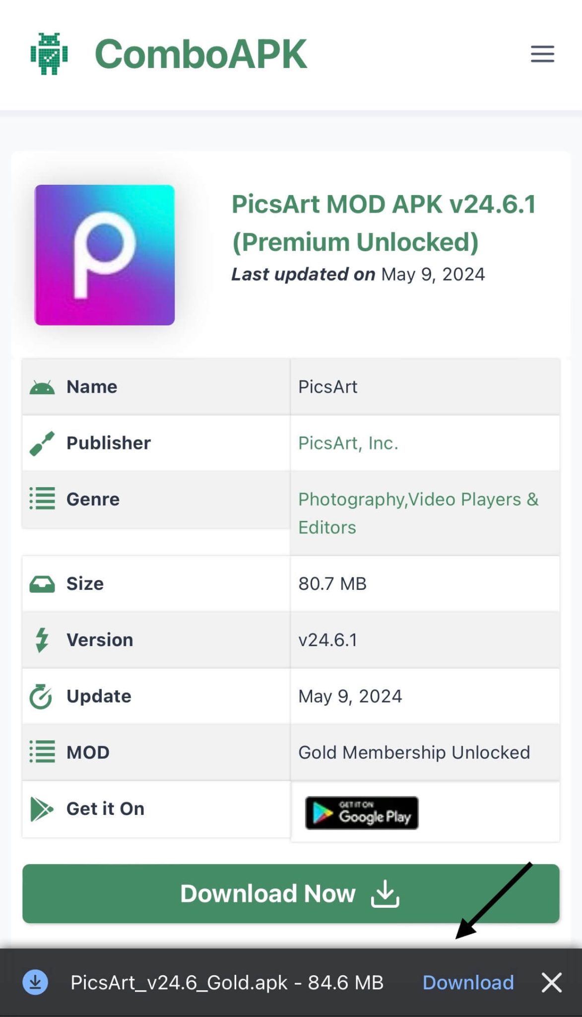 PicsArt MOD APK v24.6.1 (Premium Unlocked)