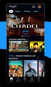 Amazon Prime Video MOD APK v3.0.368 (Premium Unlocked)