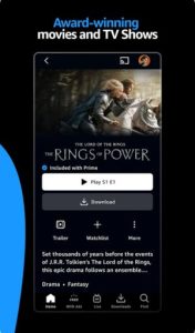 Amazon Prime Video MOD APK v3.0.368 (Premium Unlocked)